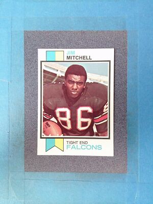 FB40) 1973 Topps #463 JIM MITCHELL Atlanta Falcons EXMT | eBay