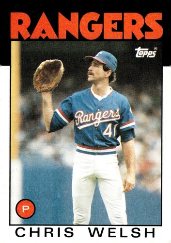 1986 Topps #52 Chris Welsh | eBay