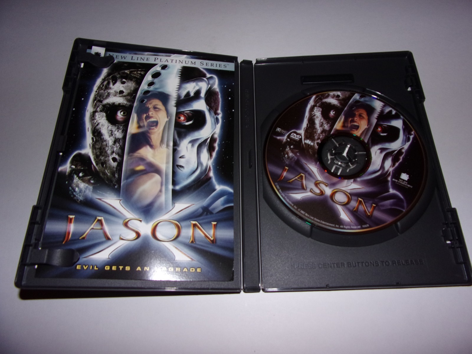 Jason X (DVD, 2002) Friday The 13th / Kane Hodder, Lexa Doig, Lisa ...