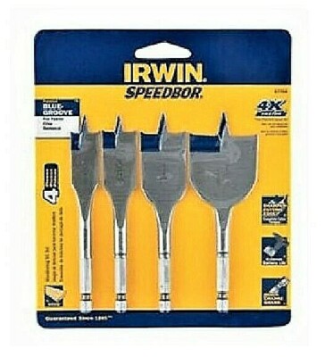 STUBBY/SHORT Spade/Paddle Bits For Wood | Plumbing Zone - Professional ...