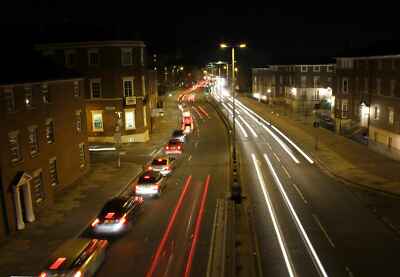 Photo 12x8 St Martin's Way Chester St Martin's Way as it passes under ...