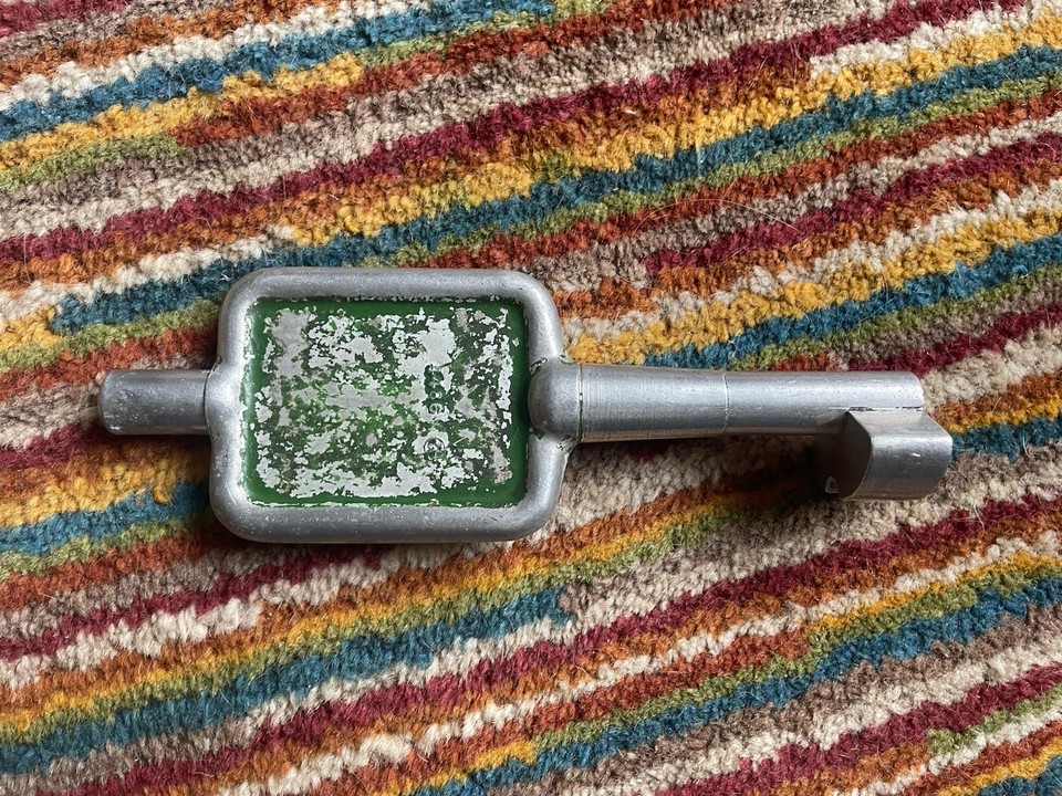 BR-W Tyers No 9 Aluminium Key Token Single Line | eBay UK