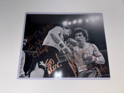 Ray Mancini BOOM BOOM Signed 8x10 Boxing Champ Photo | eBay