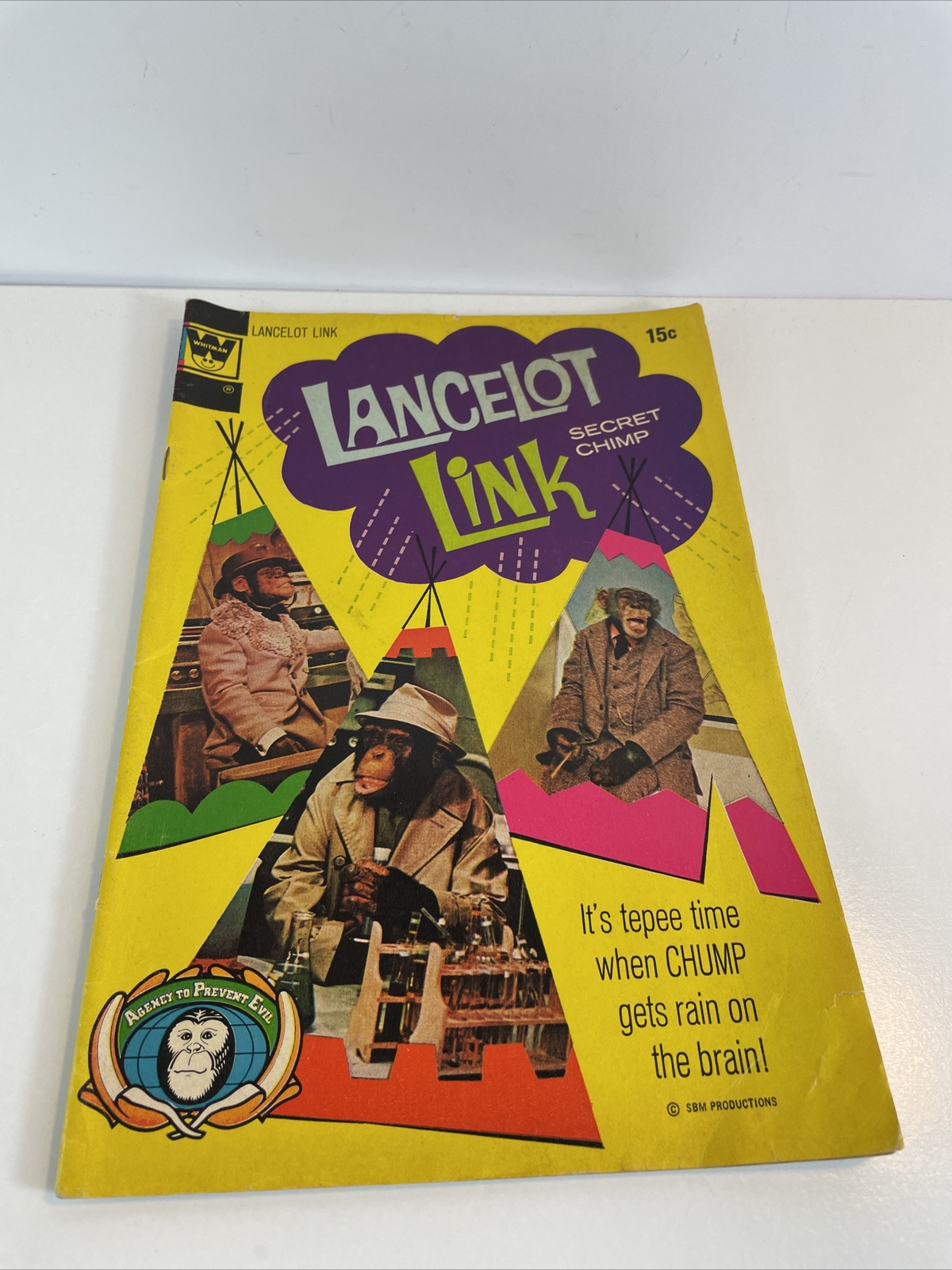 Lancelot Link Secret Chimp #6 Whitman DC Comic Book 1972 Used | eBay