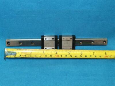 Iko LWL12BCS Linear Block 2pcs w/ Rail 21cm | eBay Australia