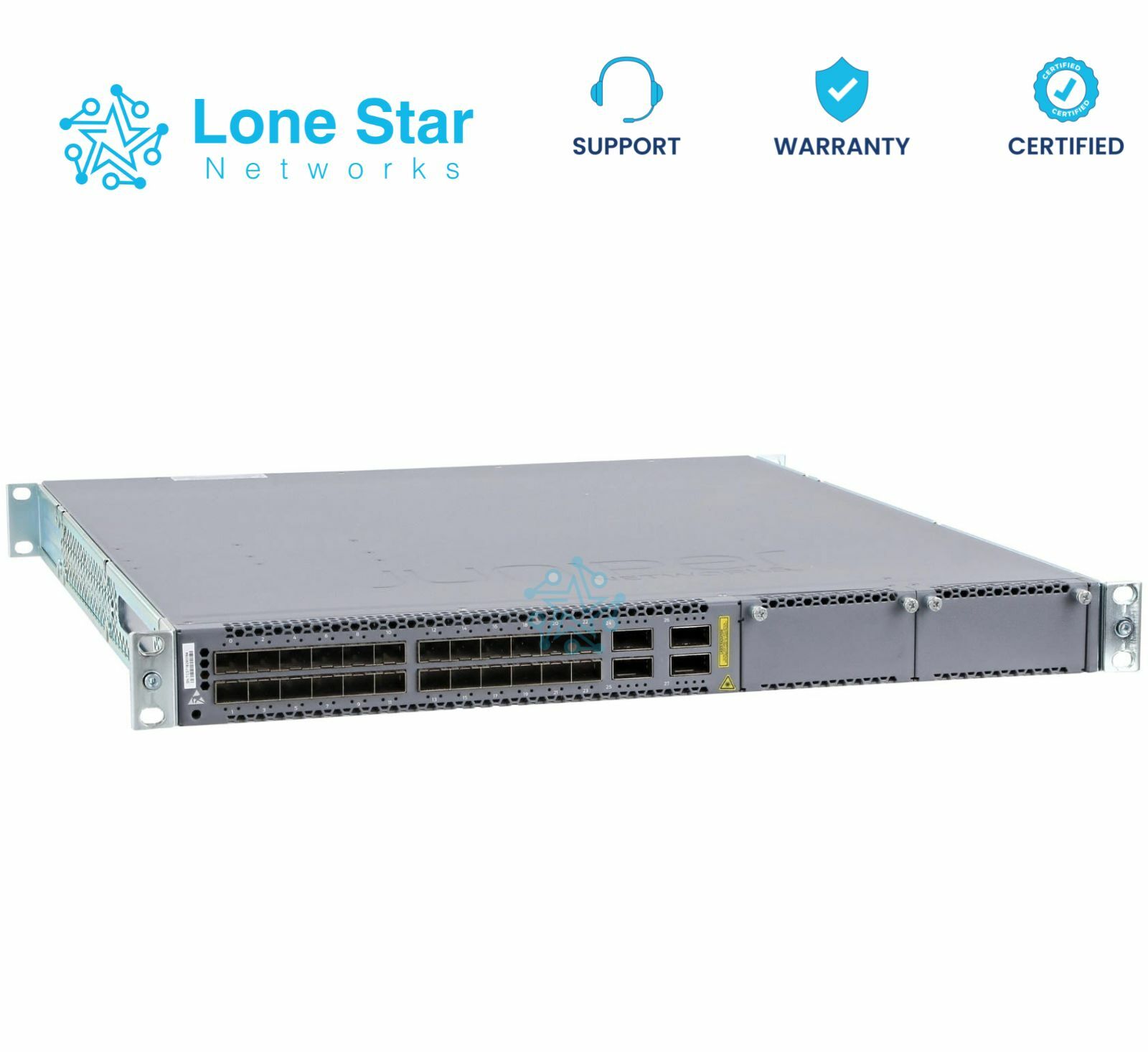 Juniper EX4600-40F-AFI 24 SFP+/SFP Ports 4 QSFP+ Ports Dual AC Switch ...