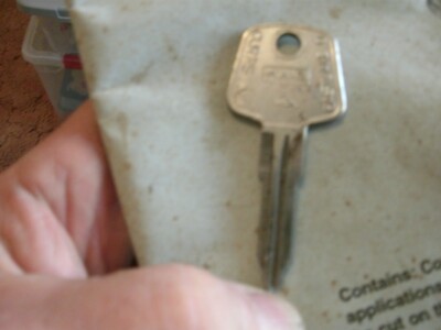 AA3 1970'S LANDROVER KEY BLANK ORIGINAL IGNITION SWITCH LAND ROVER KEY ...