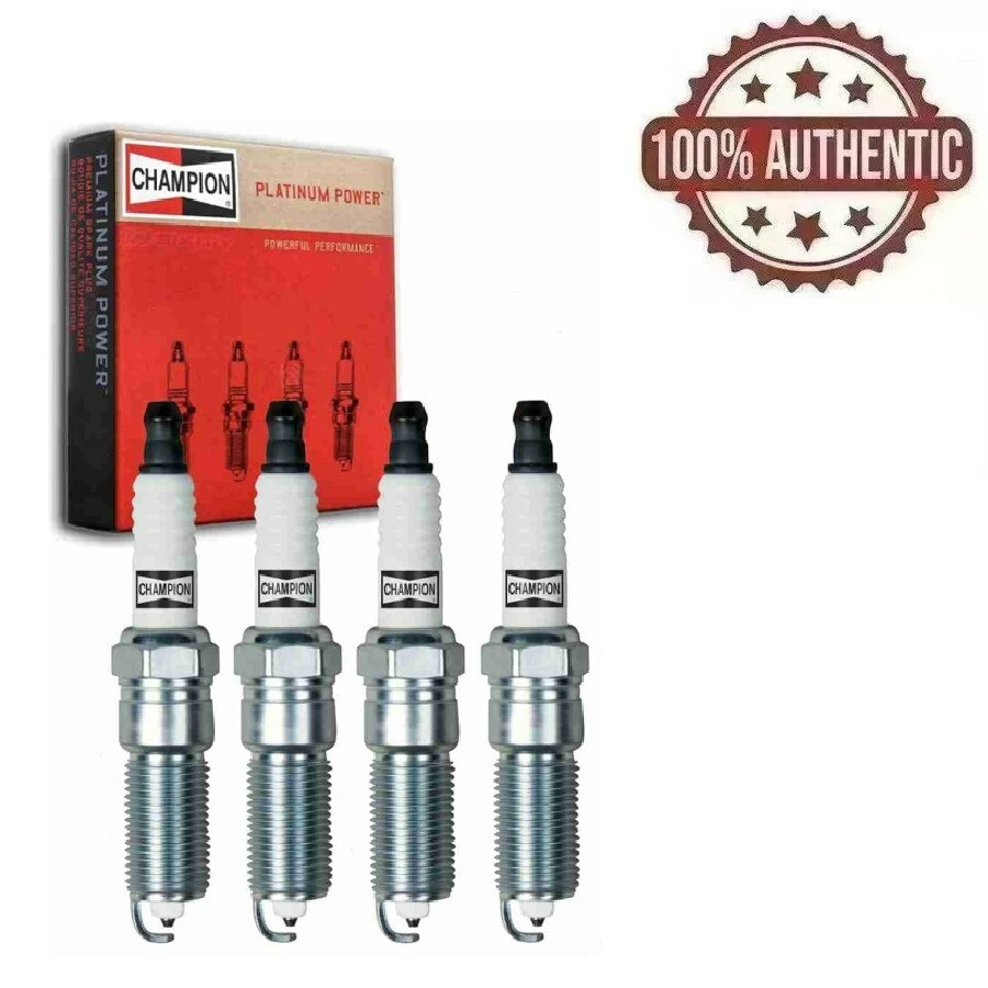 4 pc Champion Platinum 3071 Spark Plugs for ZFR5FGP RC12PYC K20RU ...