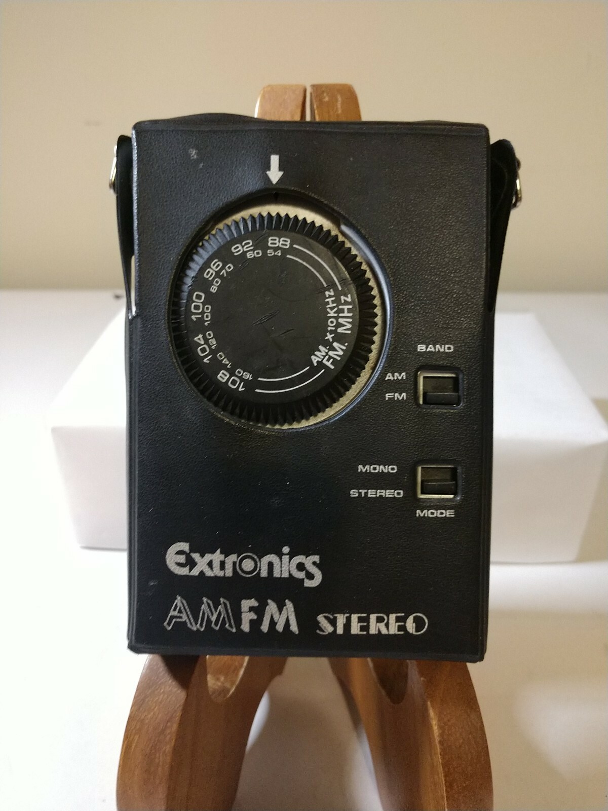 Roller Phone AM/FM Stereo With Cover Case Vintage Portable Radio | eBay