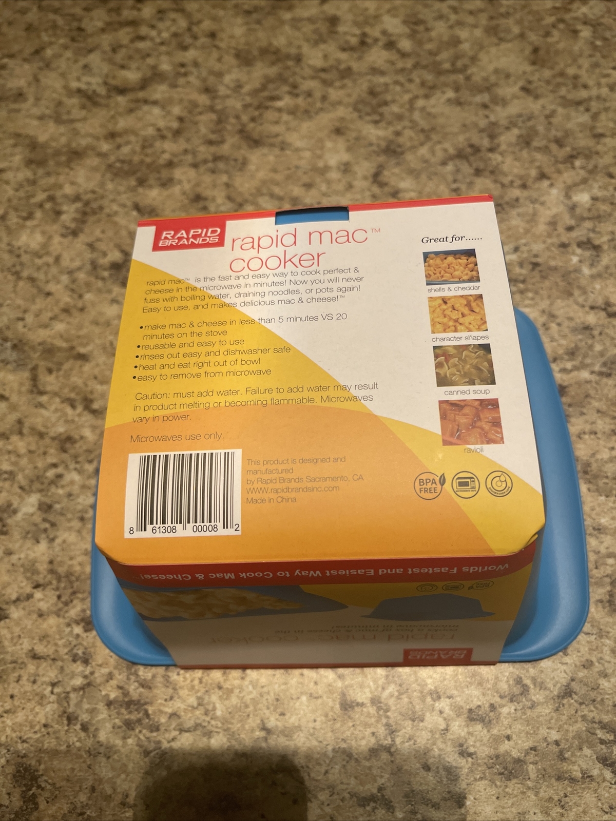 Rapid Mac Cooker - Microwave Boxed Macaroni and Cheese in 5 Minutes ...