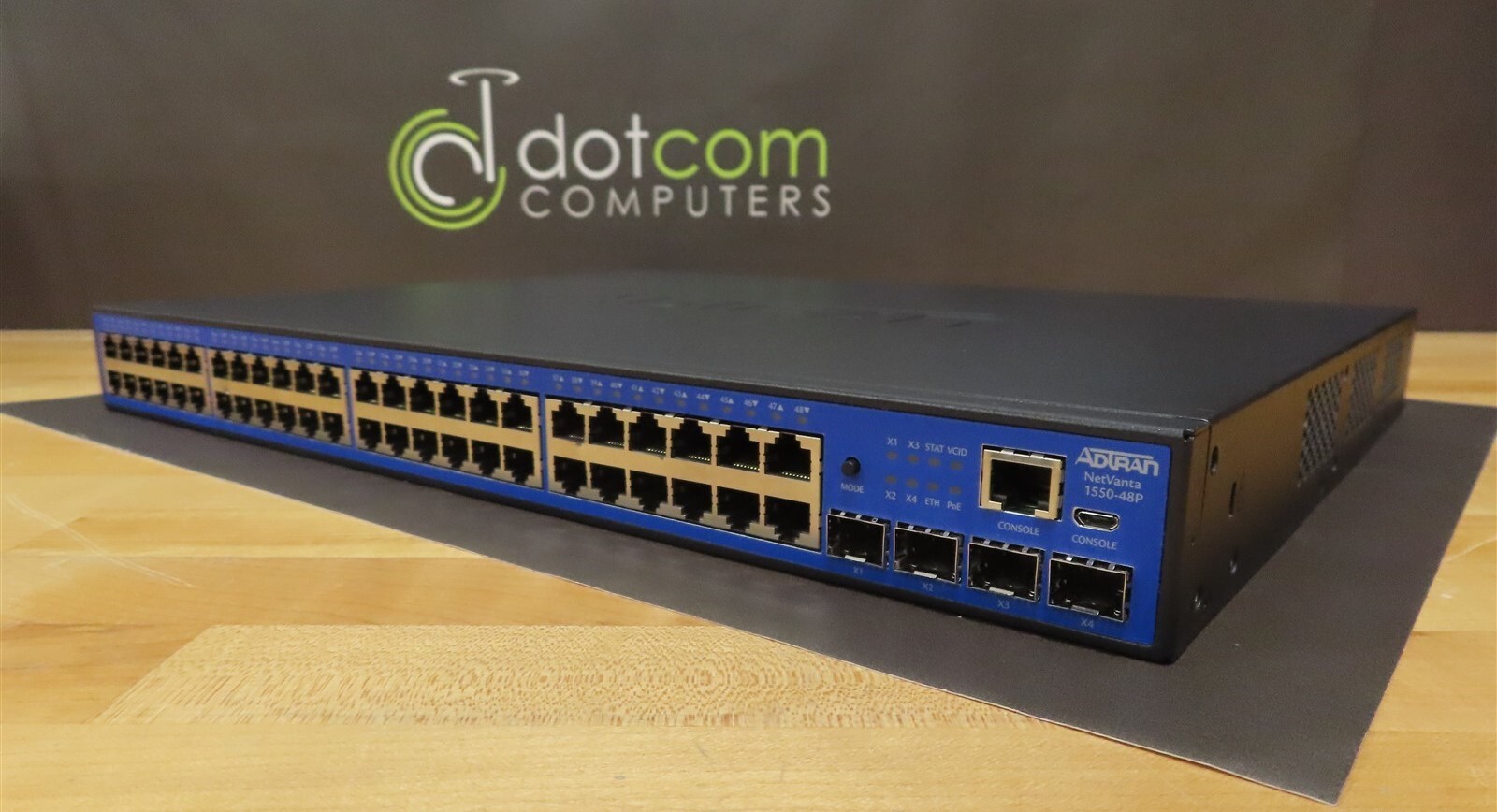 Adtran Netvanta 1550-48P 48-Port PoE Gigabit Networking Switch ...