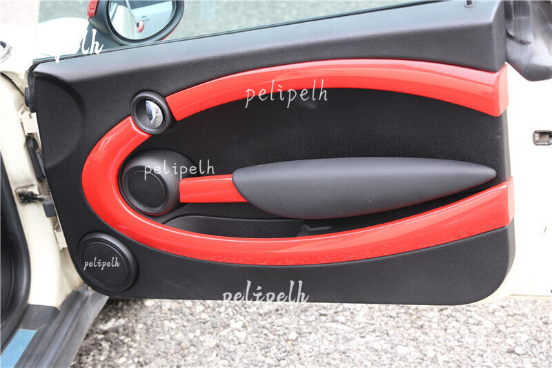 Red Interior Full Set Decoration Trim For Mini Cooper Clubman R55 R56 ...