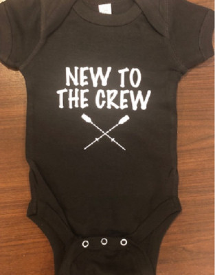 New to the crew baby onesie ® rowing one piece future rower row infant ...