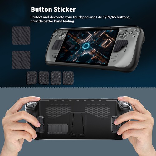 7pcs Case Set Tpu Cover With Stand Touchpad Button Stickers Game ...
