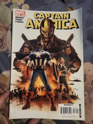 Captain America #16, 1st Synthea Schmidt, Sin Red Skull 2006 Marvel ...