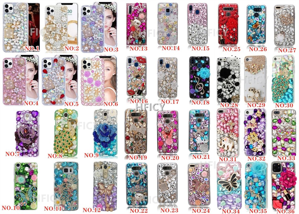 Bling Glitter Handmade Diamonds Crystals Phone Case for Google T-Mobile ...