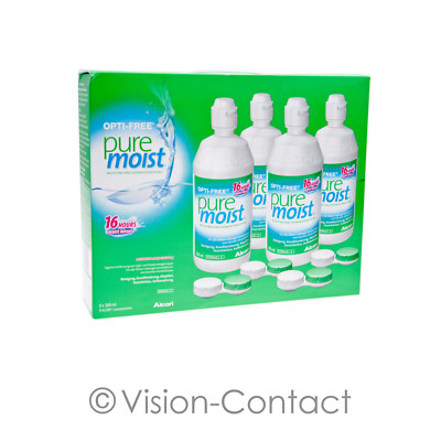 Opti-Free EverMoist / Pure Moist - 4x 300ml / 4x Behälter | eBay.de