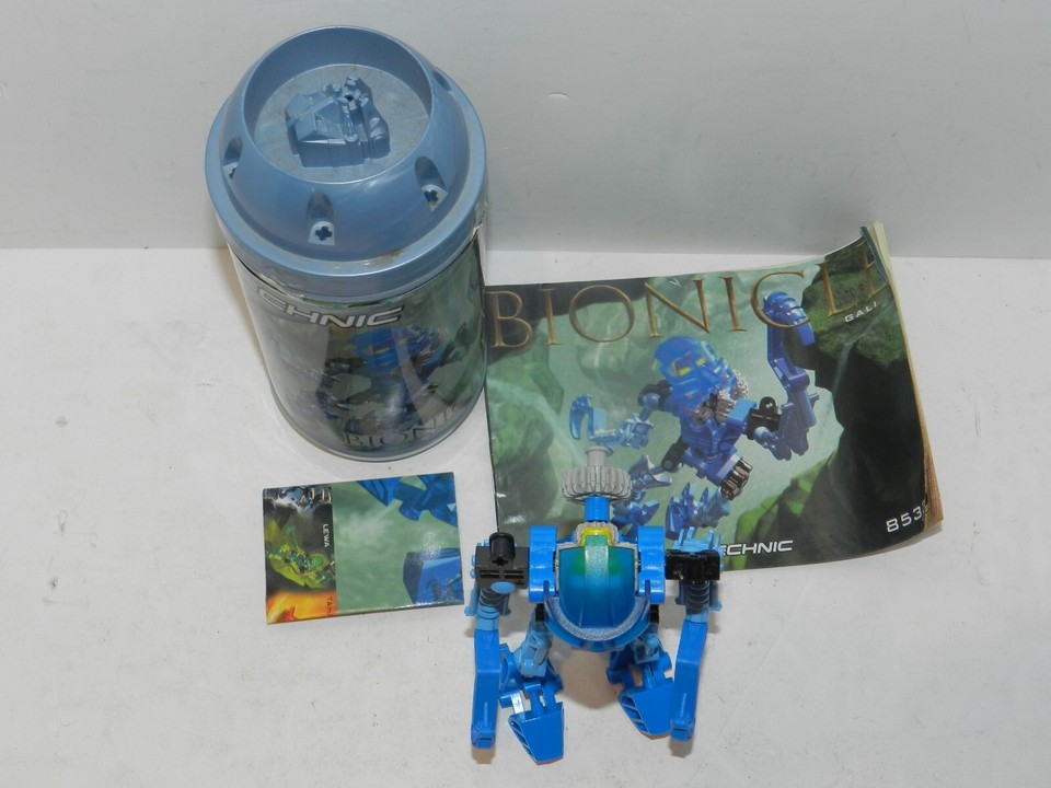 LEGO Bionicle 8533 Toa Mata Gali Figure Complete CIB w/ Canister ...
