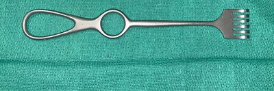 Codman 50-8073 Volkmann Rake RETRACTIOR 6 PRONG-SHARP 8" | eBay