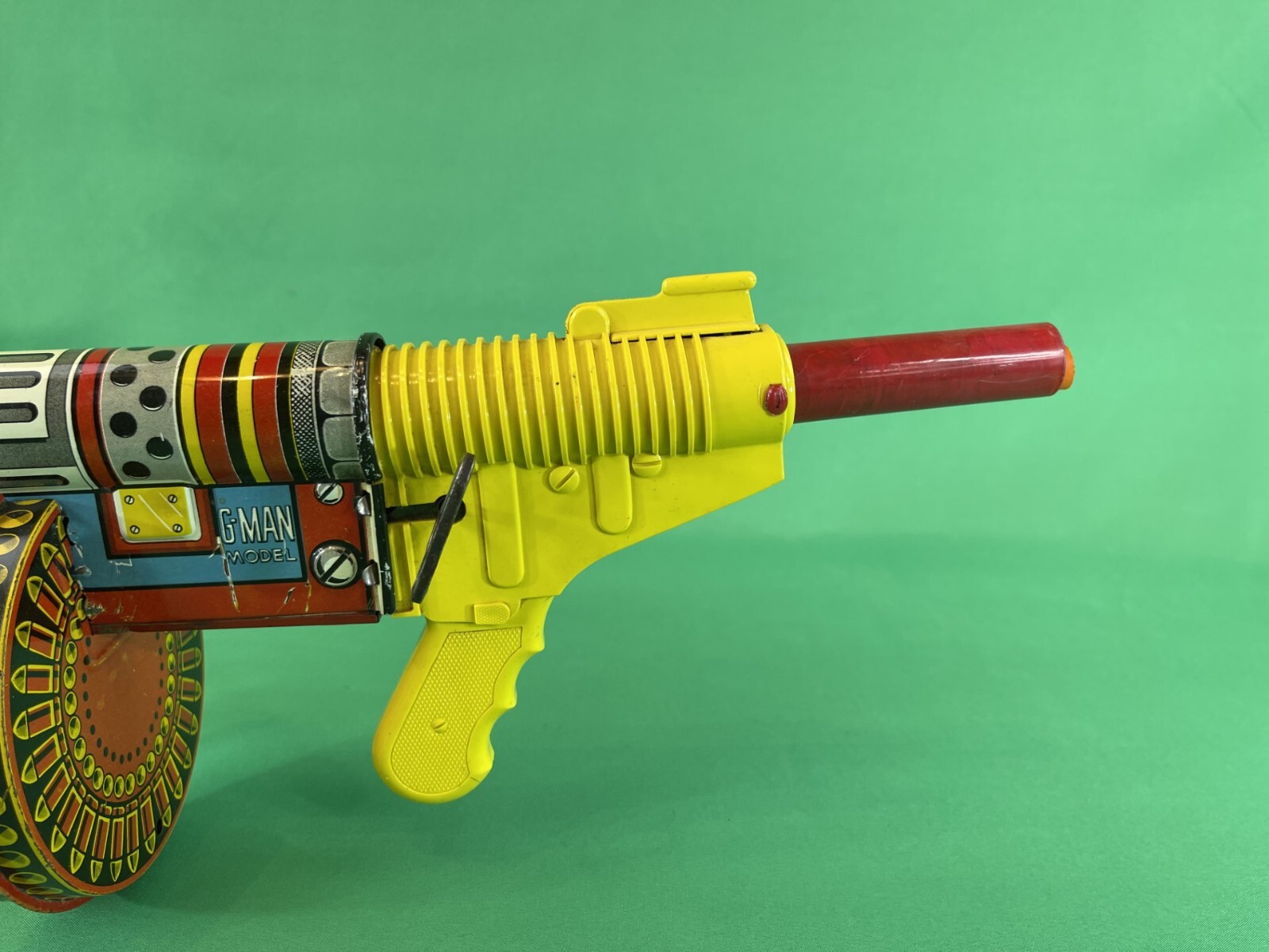 MARX G-MAN SUB-MACHINE GUN Toy - ALL ORIGINAL & WORKS PERFECT! Shoots ...