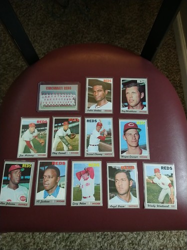 1970 Topps Baseball - Cincinnati Reds Team Card (Lot of 12) | eBay