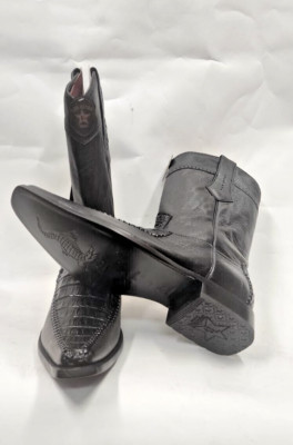 Los Altos Men's genuine python Belly Tejida cowboy exotic Boots ...