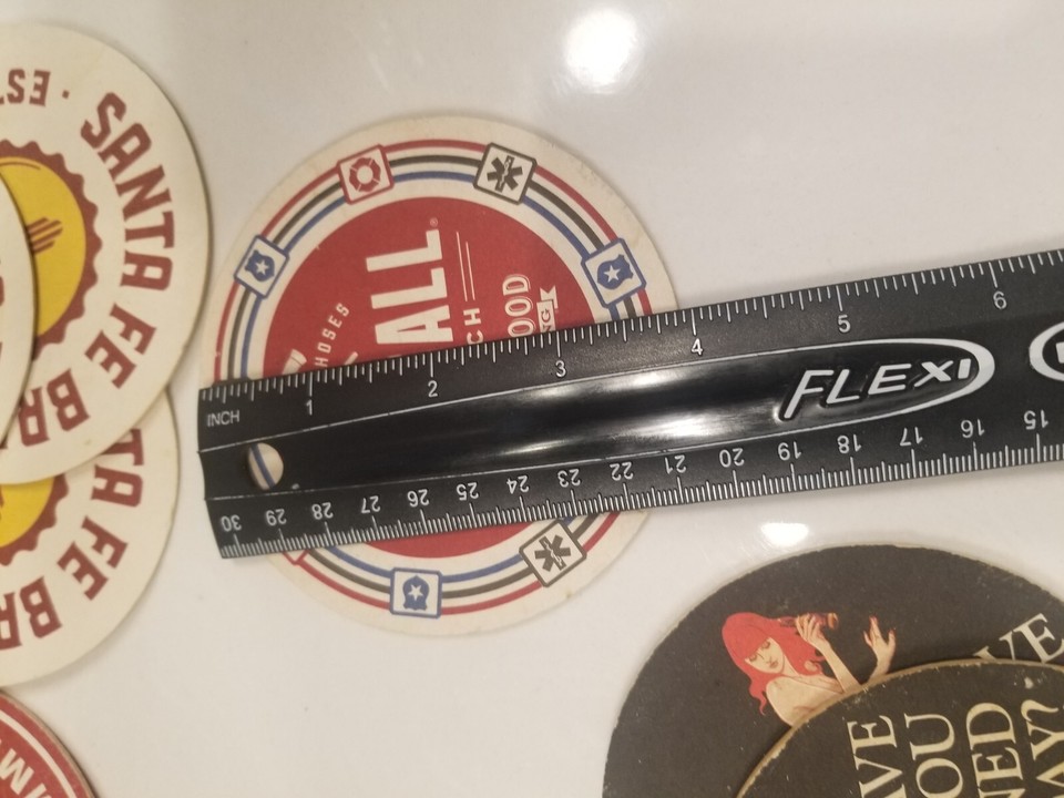 10 Paper Pub Beer Advertising Drink Bar Coasters Lot 1D | eBay