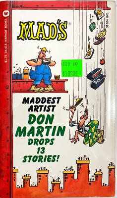 MAD Paperback Book: Maddest Artist Don Martin Drops 13 Stories [ Warner ...