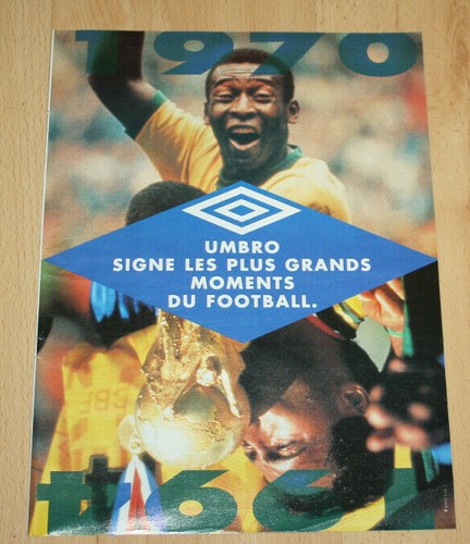 UMBRO Pele Romario Brazil Winner World Cup 1970-1994 Football ...