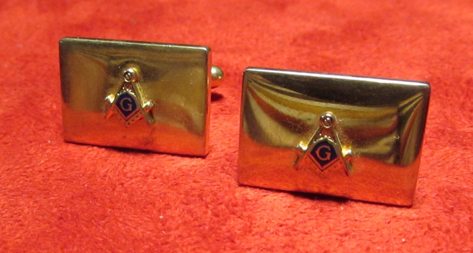 Masonic G Vintage SPEIDEL Cuff Links. Shriners Scotti… - Gem