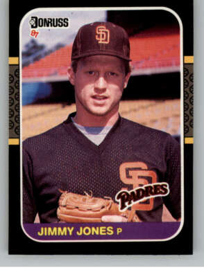 1987 Donruss #557 Jimmy Jones RC Rookie Padres | eBay