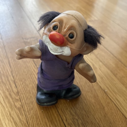 Vintage 1988 Thomas Dam Troll Doll Coin Bank – Clown/Jester Design ...