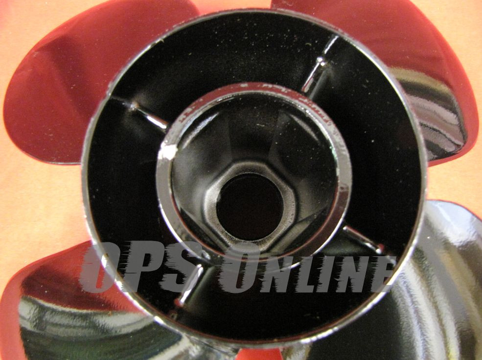 4 Blade Prop For Mercury Motor Ercury OE Spitfire 4 Blade Prop 12.5x19 ...