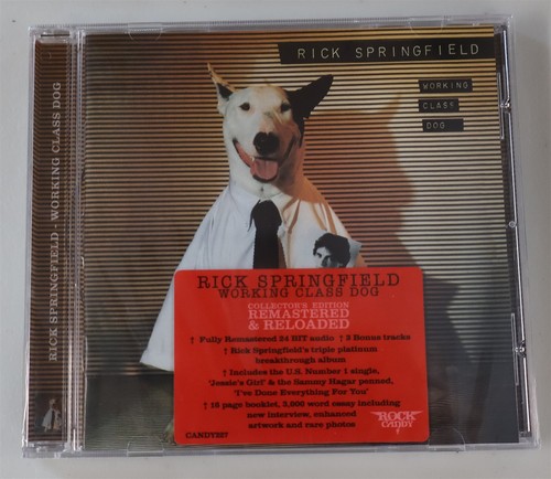 Rick Springfield Working Class Dog CD new Rock Candy Records Reissue | eBay