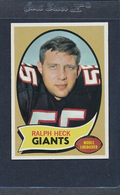 1970 Topps #127 Ralph Heck Giants EX/MT *7935 | eBay