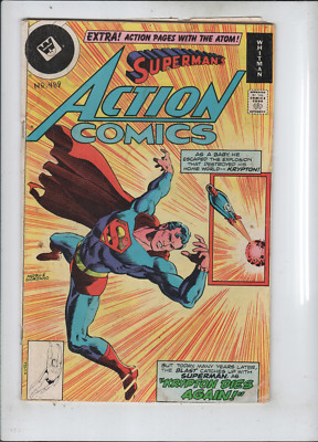 Action Comics #489 fine to fine+ -Whitman | eBay