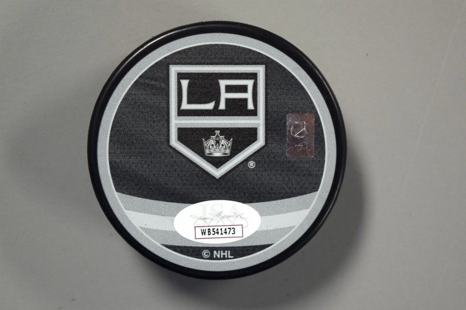 Jonathan Quick Signed Los Angeles Kings Logo Hockey Puck Autograph JSA ...