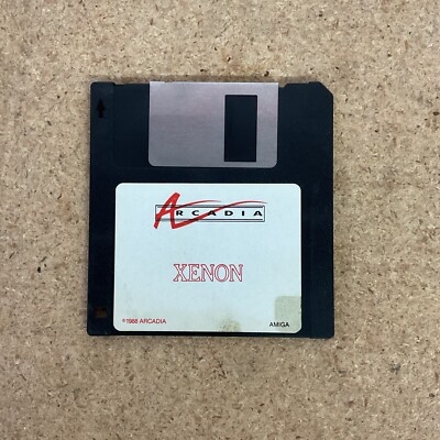 Xenon Amiga Floppy Disk Game Arcadia | eBay