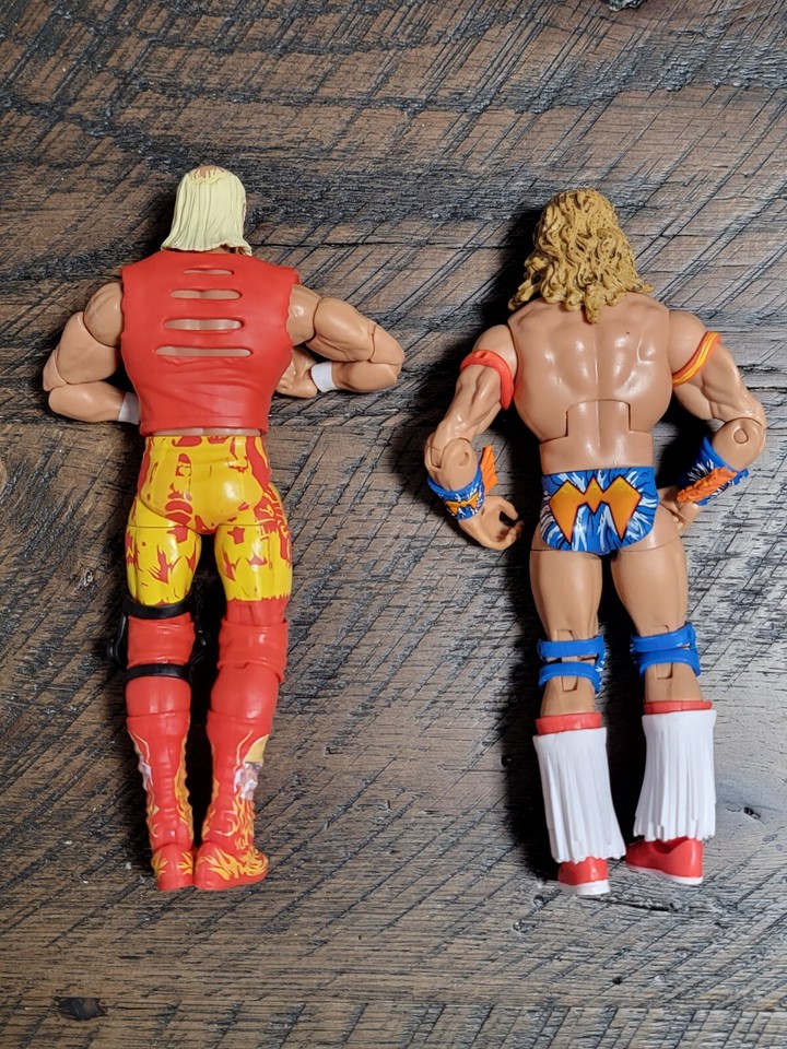 WWE Elite Ultimate Warrior & Hulk Hogan Action Figures, 2011 | eBay