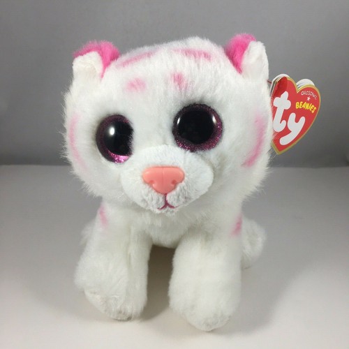 Ty Beanie Baby TABOR the Pink Tiger (6 Inch) Stuffed Animal Plush Toy ...
