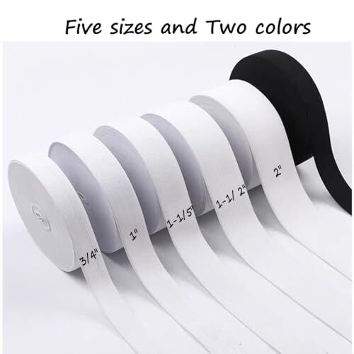 Heavy Stretch Elastic Bands for Sewing 3/4 Inch 20 Yards High ...