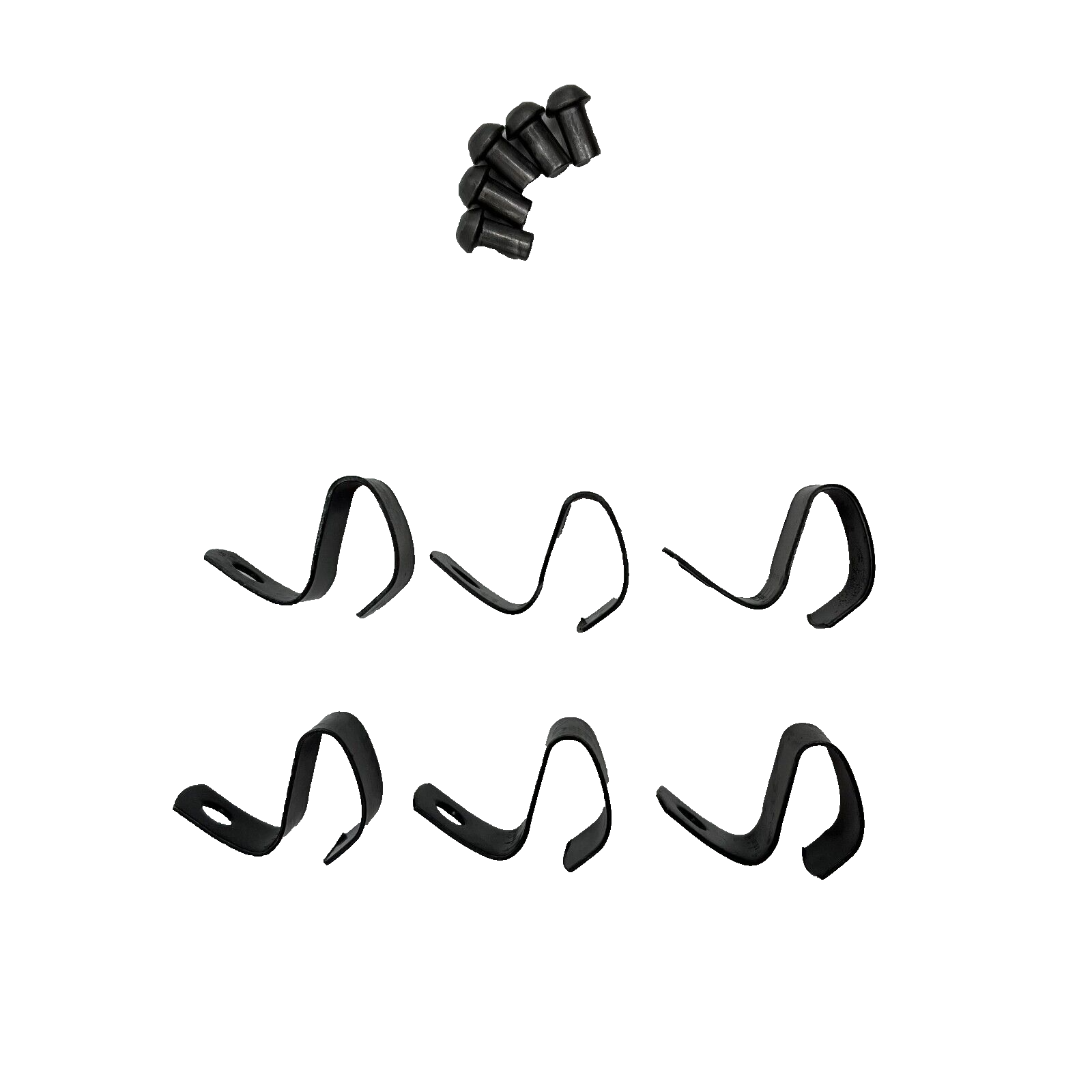 Hubcap Clips & Rivets Set VW Beetle Bus Ghia 5 Sets (4+1 Extra) – Made ...