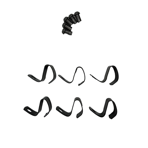 Hubcap Clips & Rivets Set VW Beetle Bus Ghia 5 Sets (4+1 Extra) – Made ...