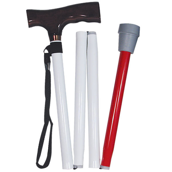 VIP Adjustable Folding Support Cane, Mobility, Blindness, Legally Blind ...