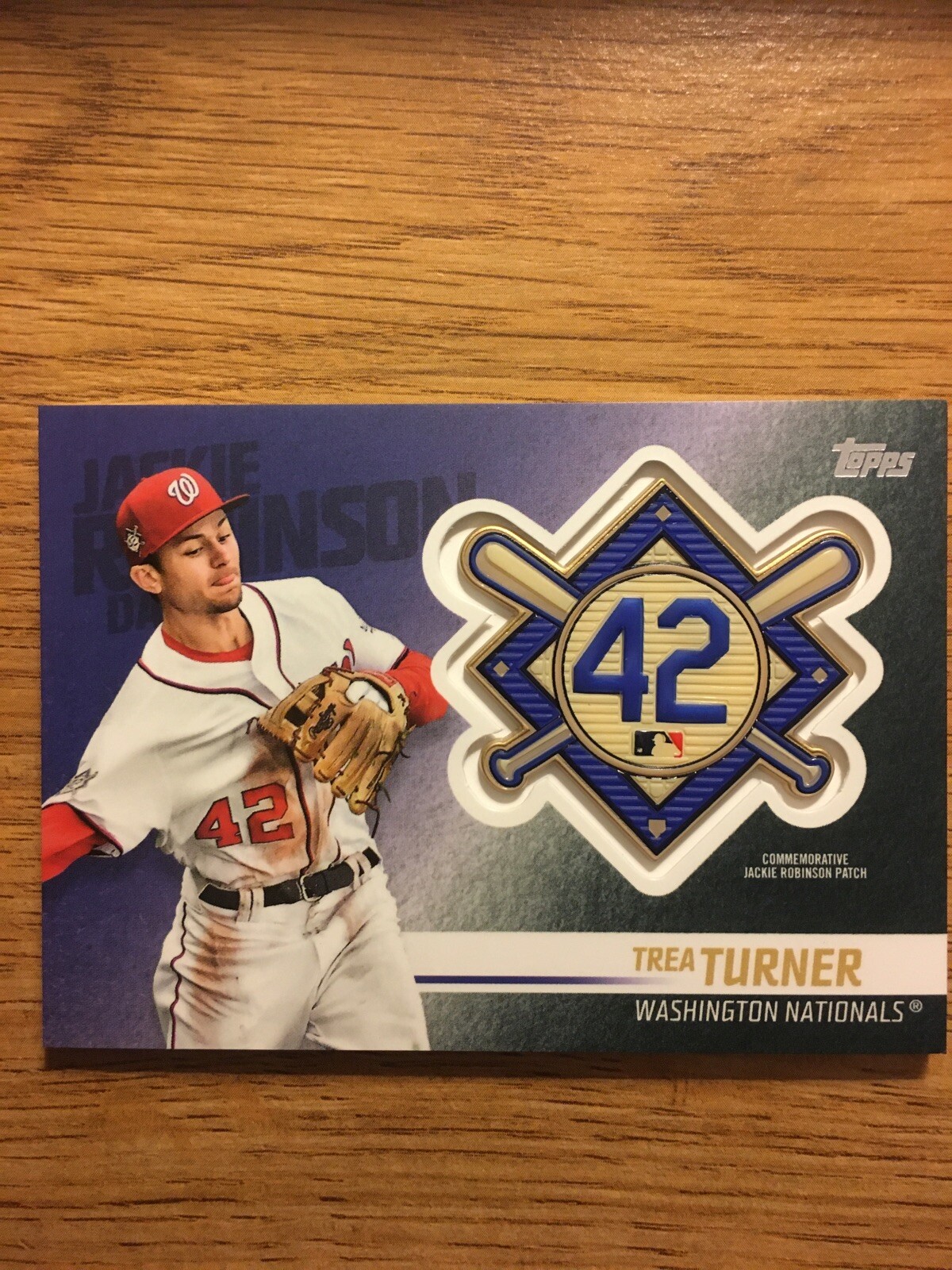 2018 Topps Update #JRP-TT TREA TURNER NATIONALS JACKIE ROBINSON COMM ...