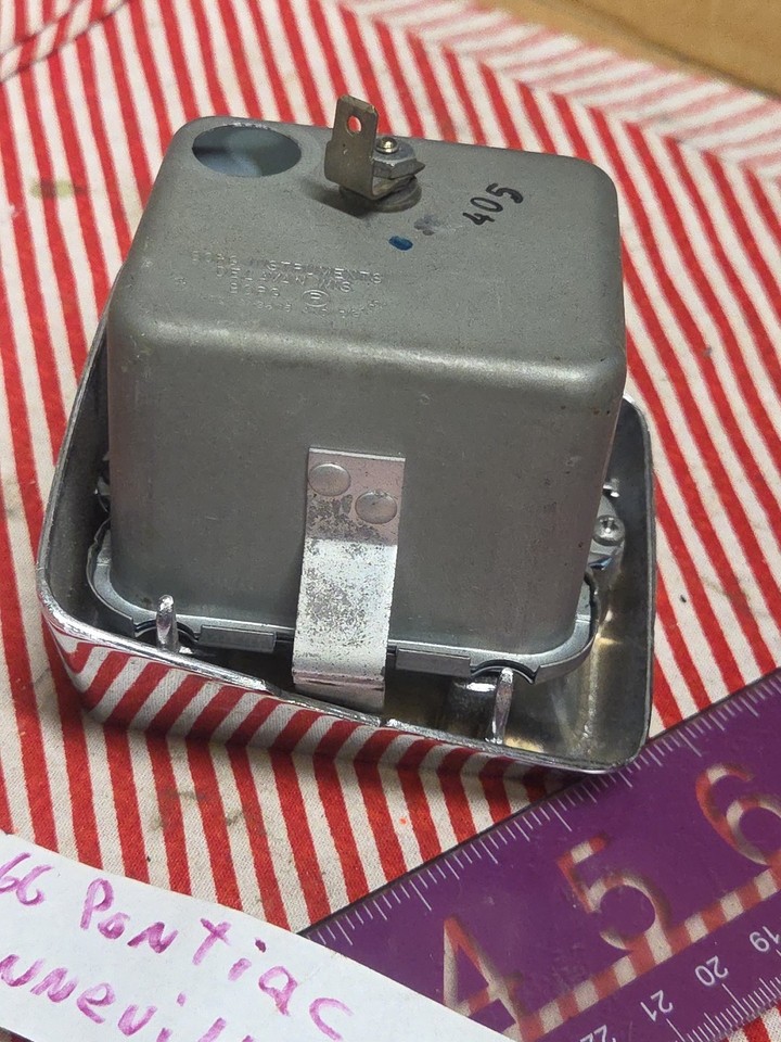 Serviced Working Pontiac Bonneville 1966 Borg Clock 66 | eBay