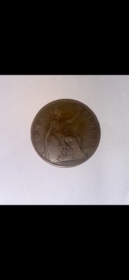 Rare 1917***** King George V One Penny | eBay