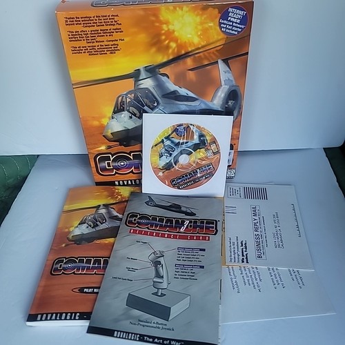 Comanche 3 (PC, 1999) CD-ROM CLASSIC Helicopter Simulator Novalogic Big ...