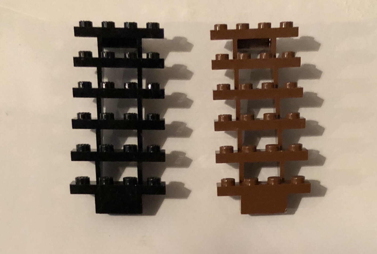 2 x Lego Stairs Staircase Stair Case Brown & Black Good Condition | eBay UK