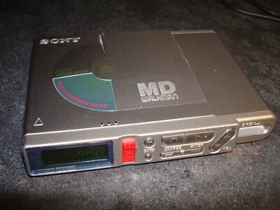 SONY Portable Minidisc Player and Recorder Model MZ-R37 MD Walkman | eBay